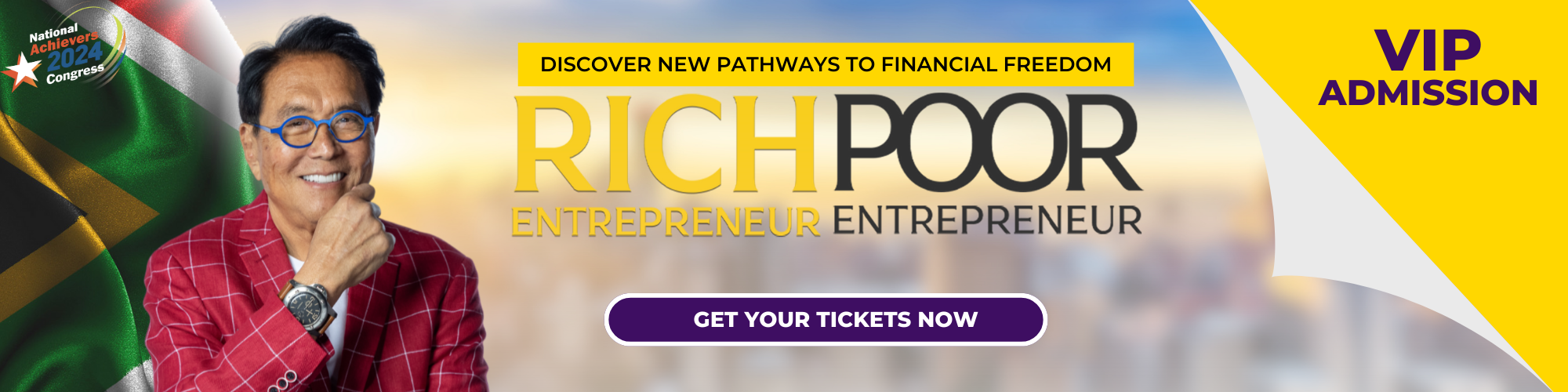 NAC2405JNB | National Achievers Congress Johannesburg | VIP Ticket