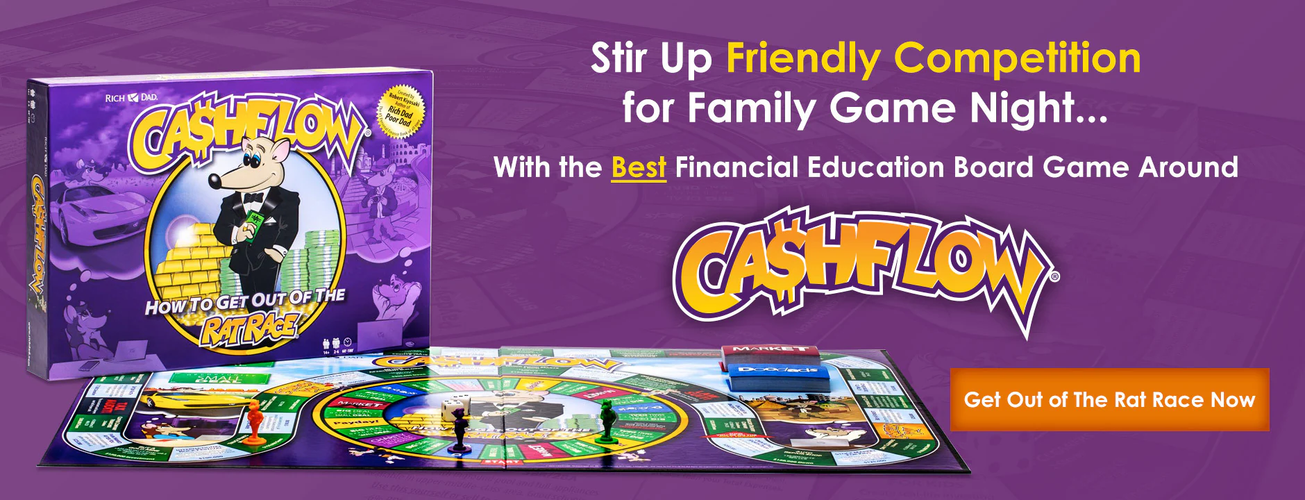 ROBERT KIYOSAKI - CashFlow Board Game